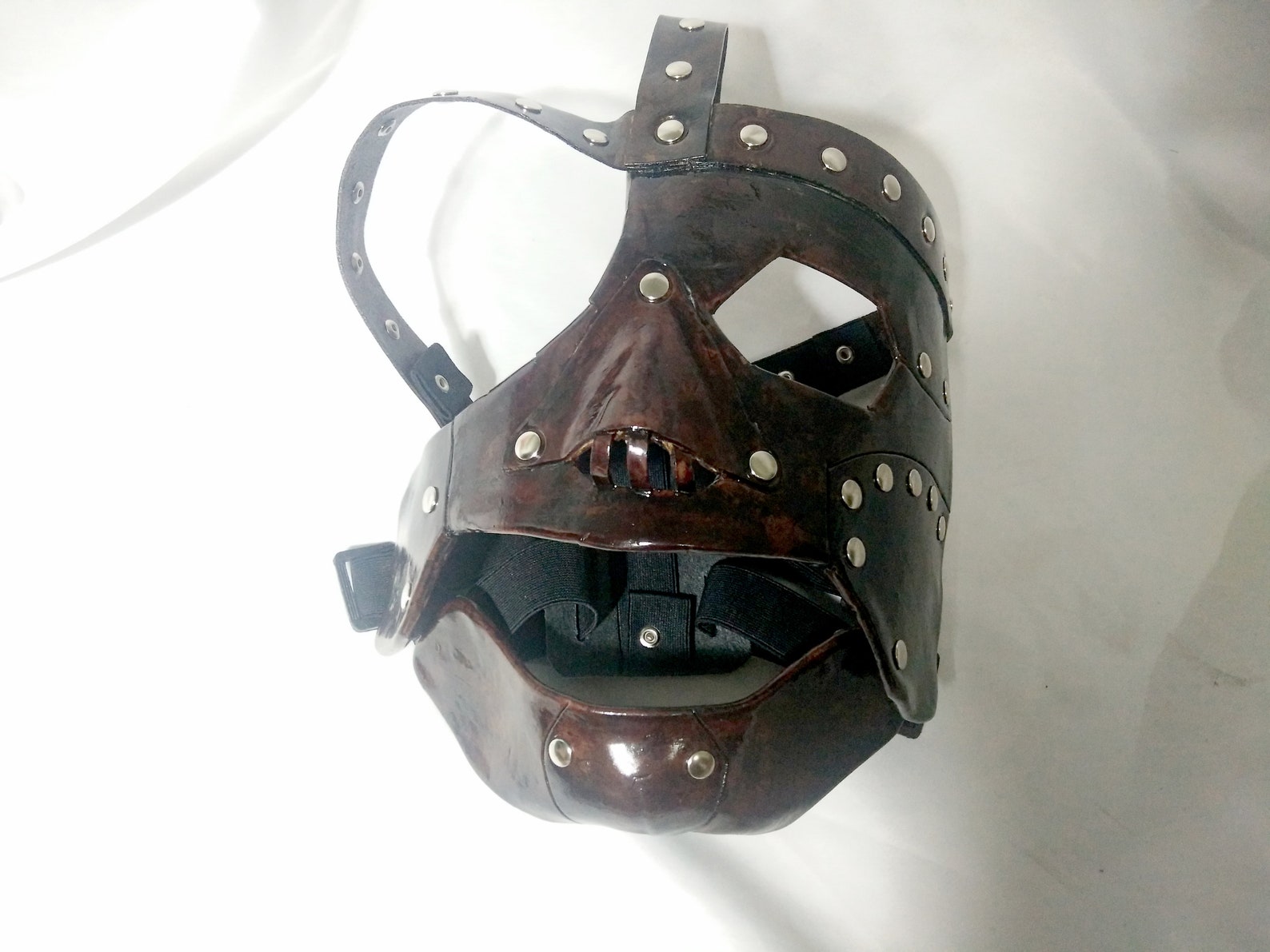 Leather Mankind Mask Replica Halloween | Etsy