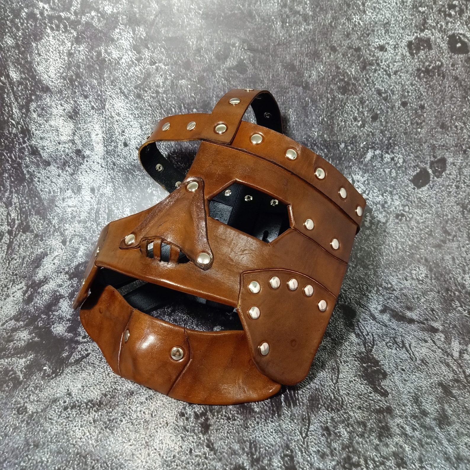 Leather Mask Replica Halloween - Etsy