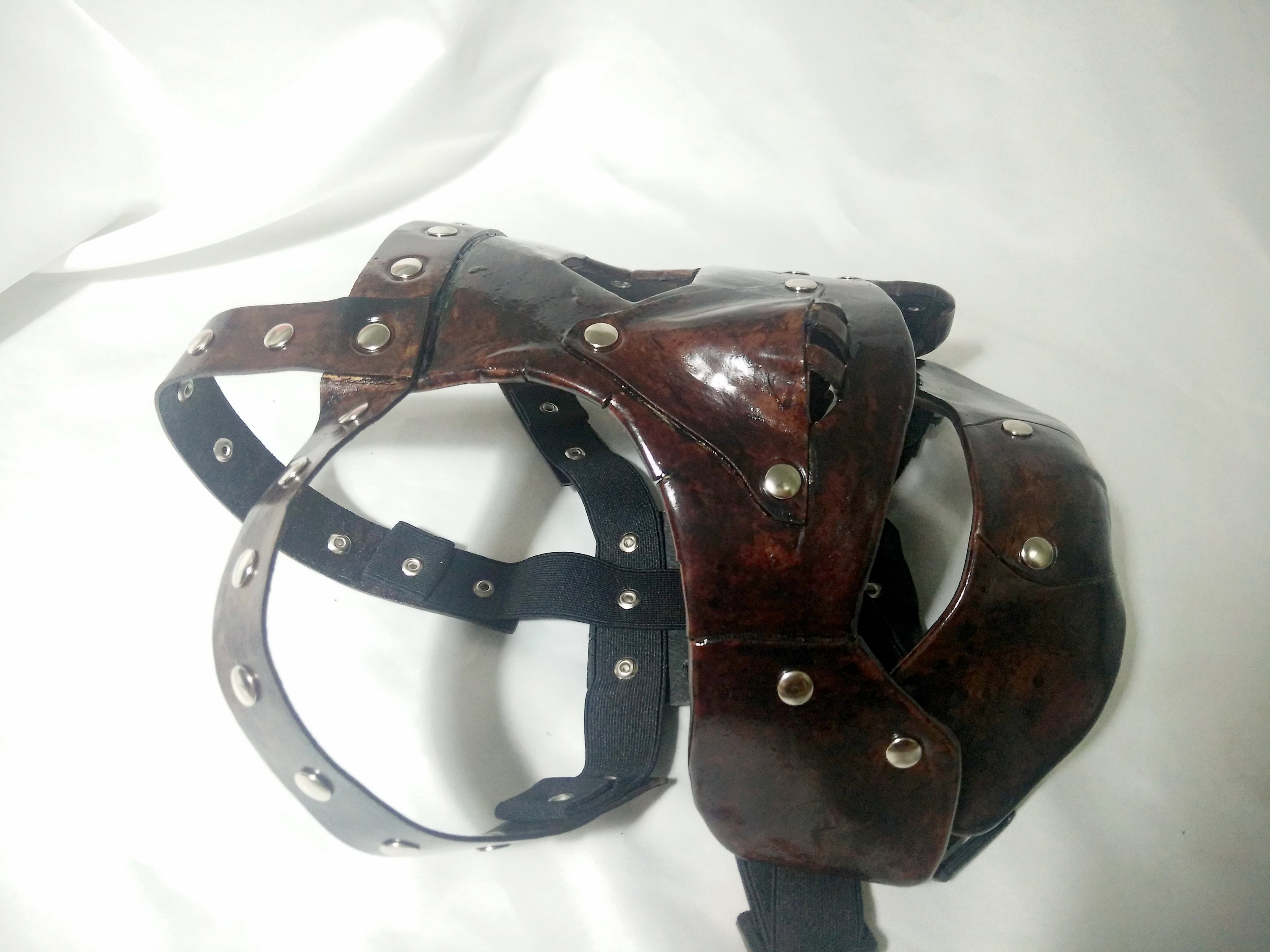 Leather Mankind Mask Replica Halloween | Etsy