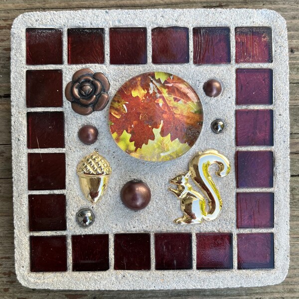 Squirrel Mosaic - Etsy