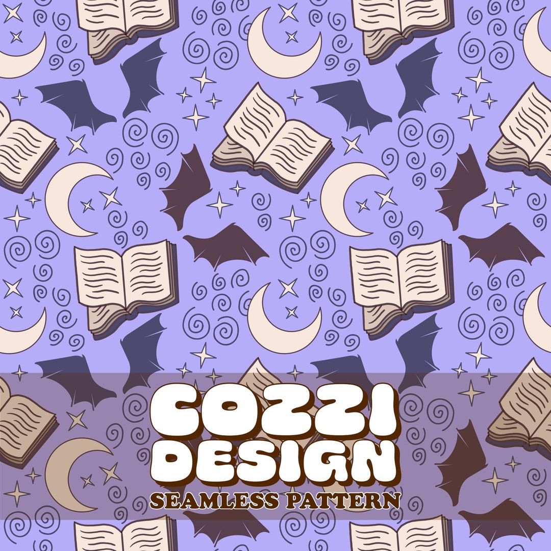 ACOTAR Seamless Pattern, Downloadable Night Court Pattern Fabrics ...