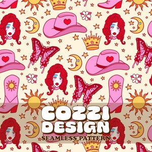 Chappell Roan Seamless Pattern - Etsy