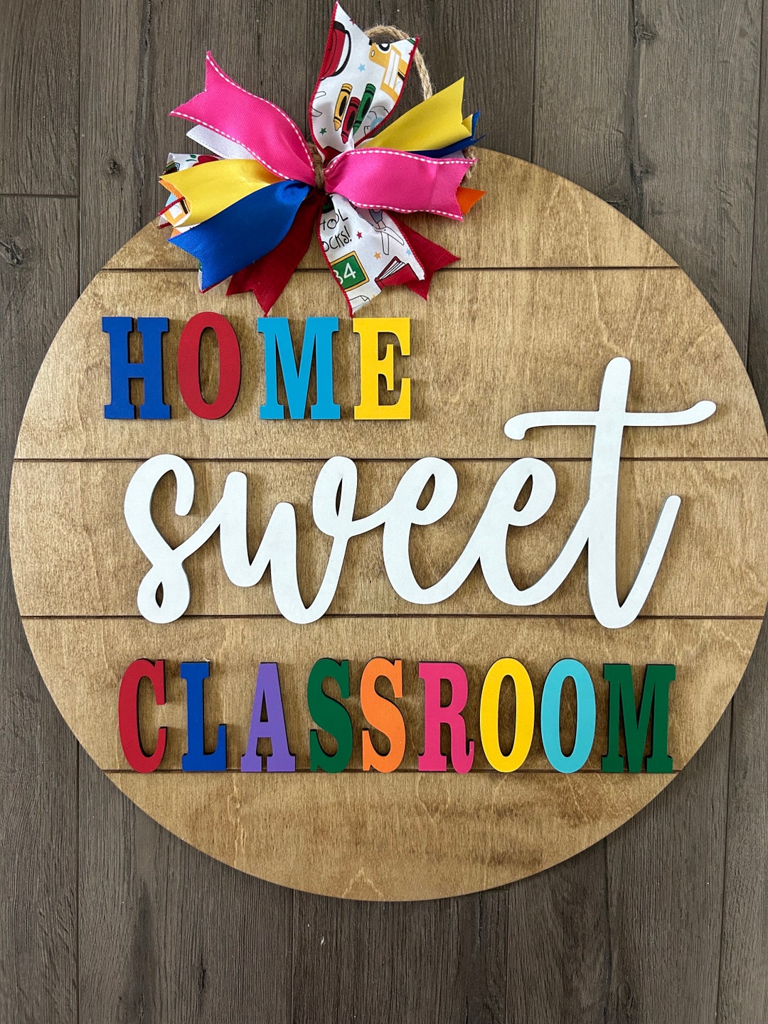Home Sweet Classroom Sign, Teacher Sign, Classroom Decor, School Decor ...