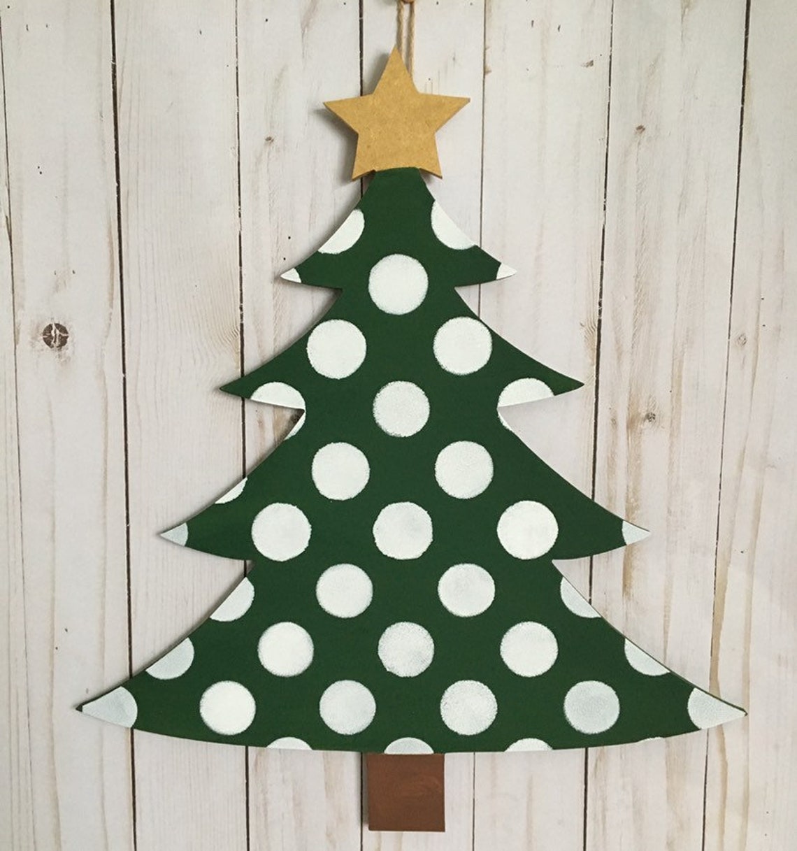 Christmas Tree Door Hanger Christmas Tree Decor Christmas - Etsy