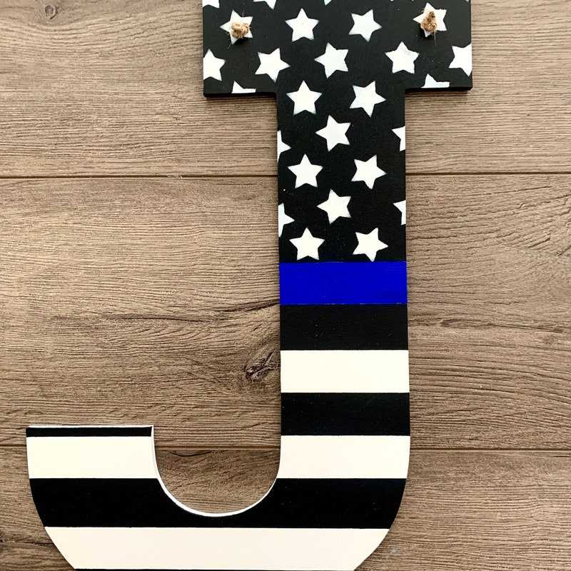 Thin Blue Line Decor - Etsy