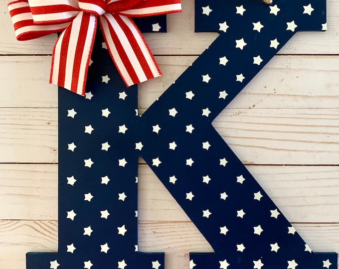 Patriotic Door Decor - Fourth of July Decor - Summer Front Door Sign ...