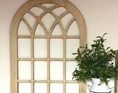 Cathedral Arch Arch Wall Decor Arched Window Frame Faux - Etsy