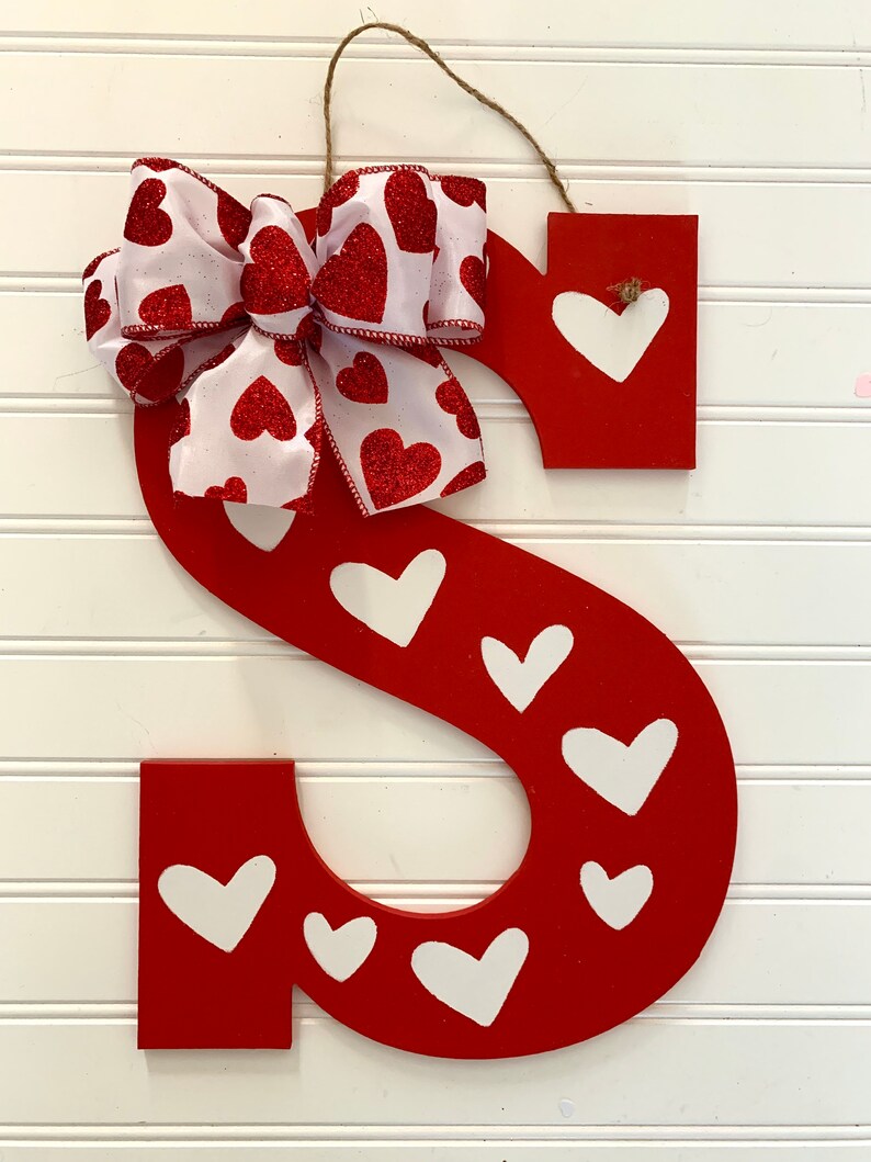 Valentine's Day Door Hanger - Valentines Day Door Decor - Valentines ...