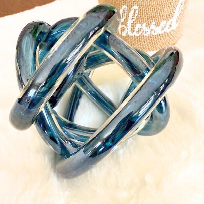 Blown Glass Knot - Etsy