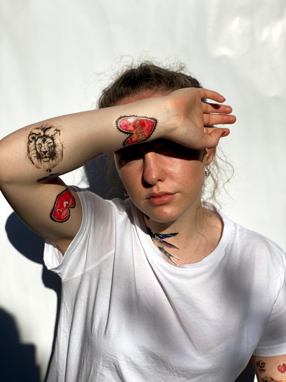 GEEZ LOUISE Temporary Tattoos Pack Hand Illustrated Original Design OMG ...