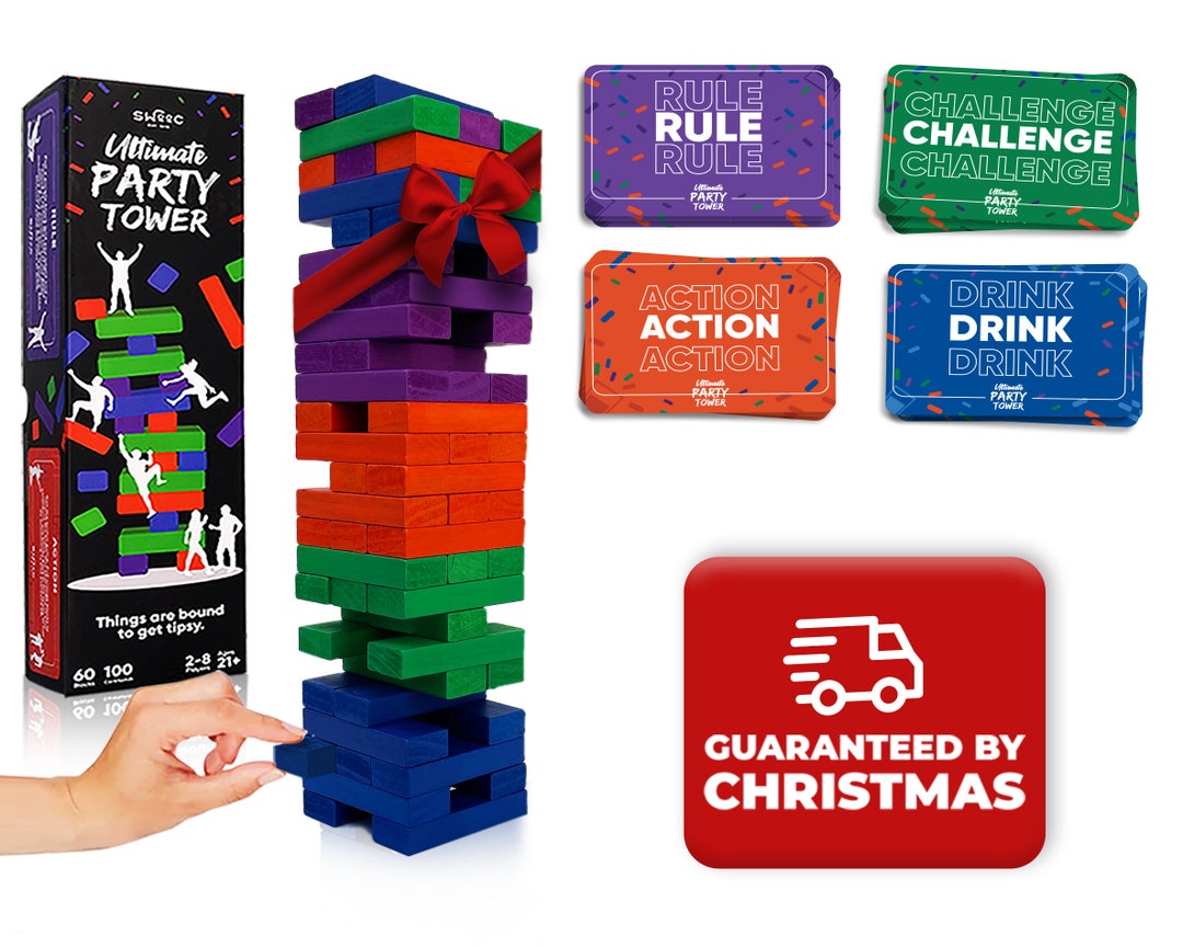 Ultimate Party Tower 100 Original Commands 60 Blocks & - Etsy