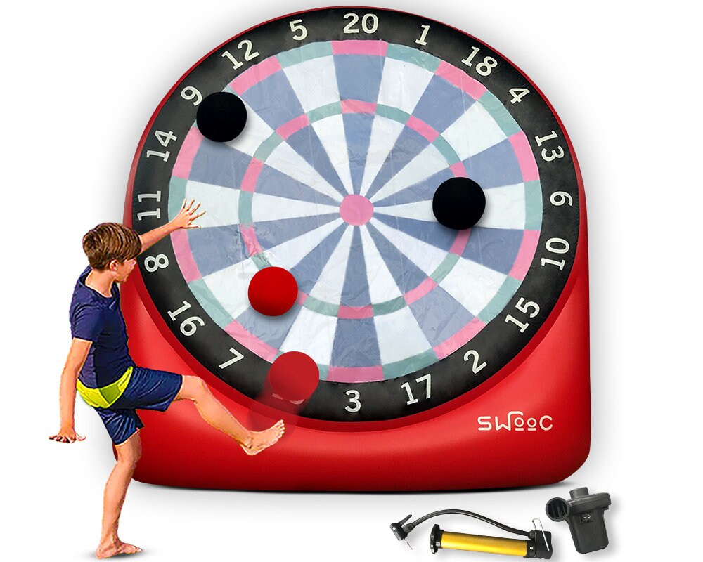 Premium Giant Kick Darts (over 6ft Tall) With 15+ Games Included ...