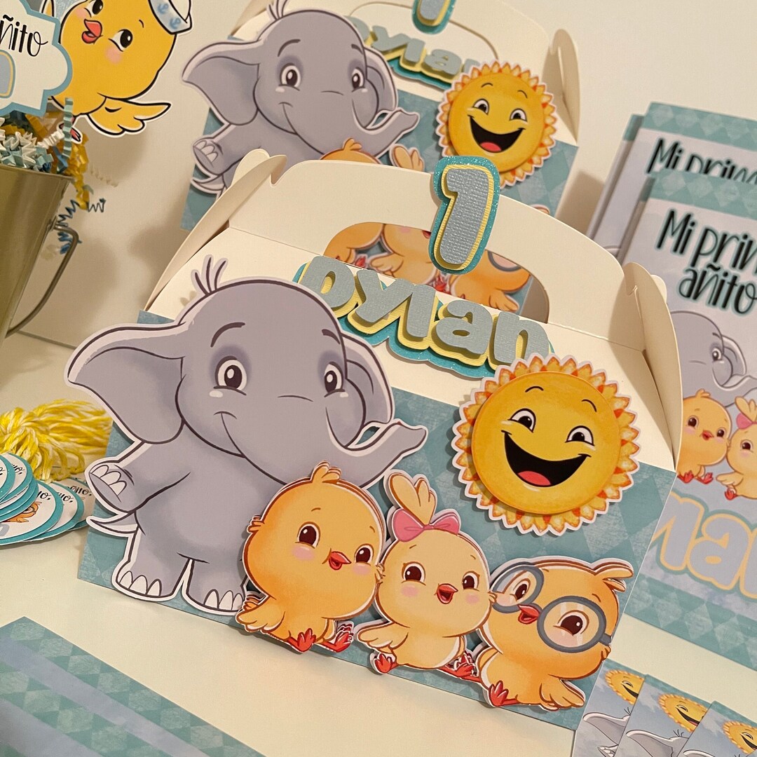 Cantico Birthday Favor Box Canticos Theme Party Decorations Canticos ...