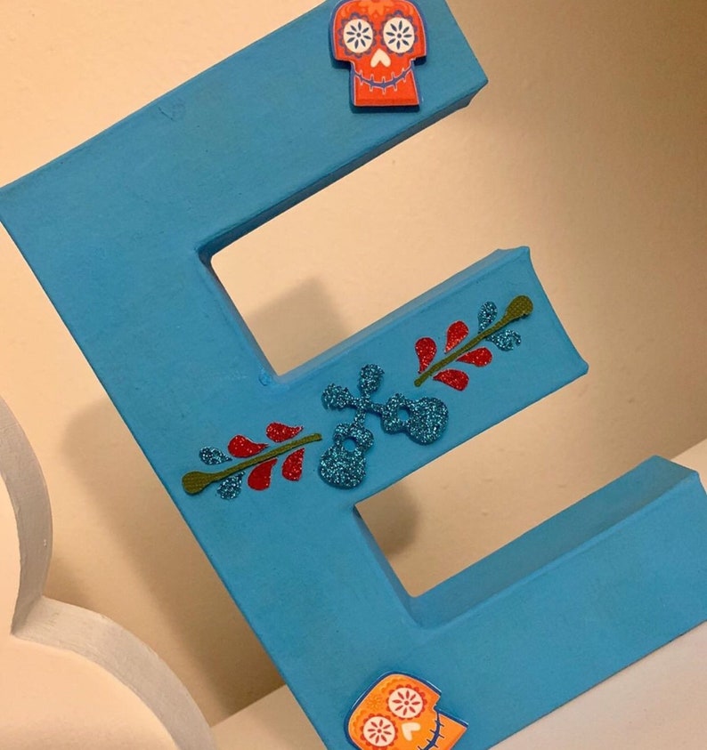 COCO Theme Name Plaque Letters | Etsy