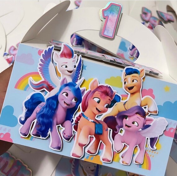 New Gen My Little Pony Favor Boxes - Etsy