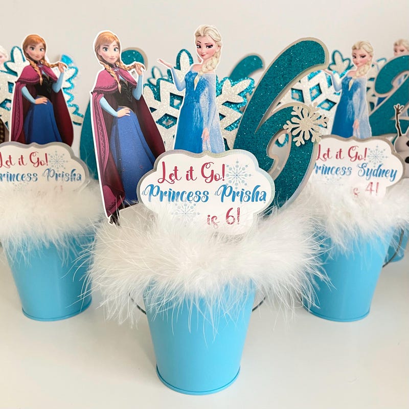 Frozen Centerpiece - Etsy