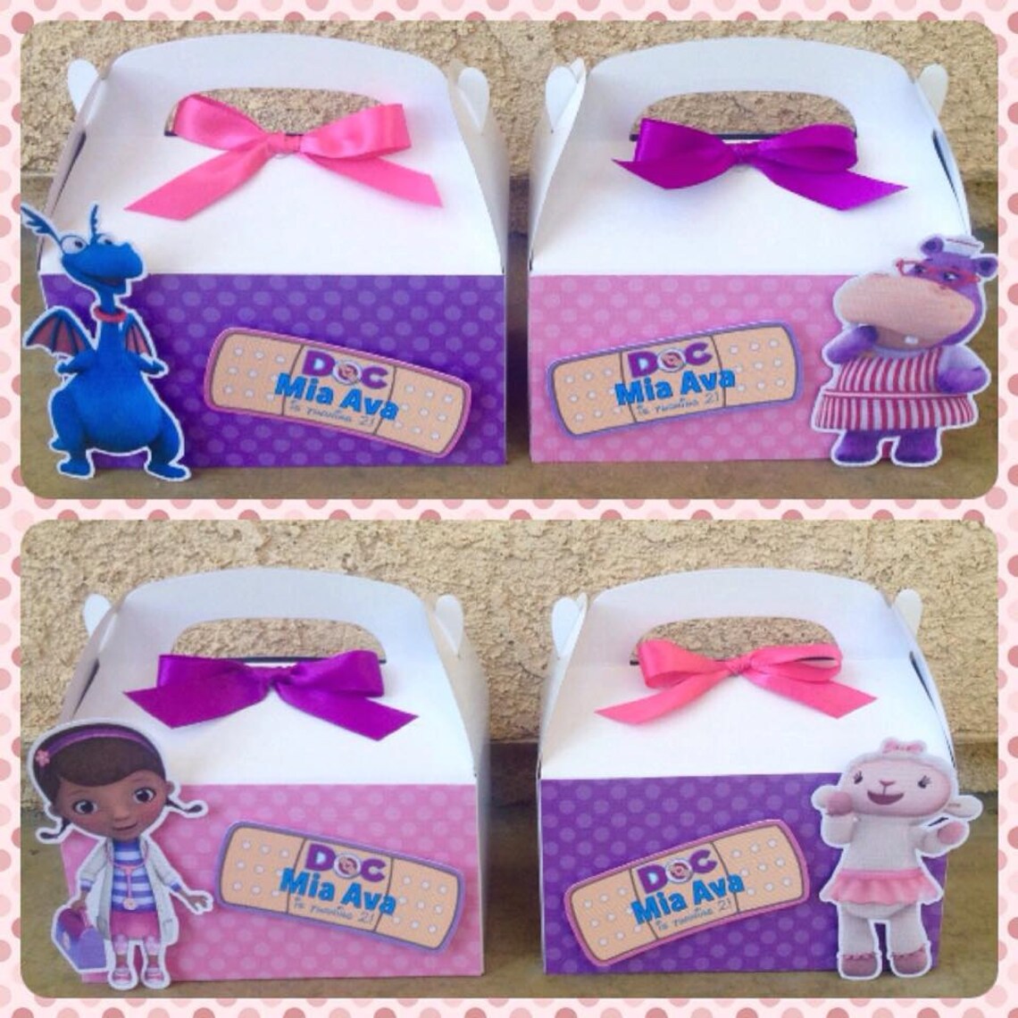 Doc Mcstuffins Favor Boxes - Etsy