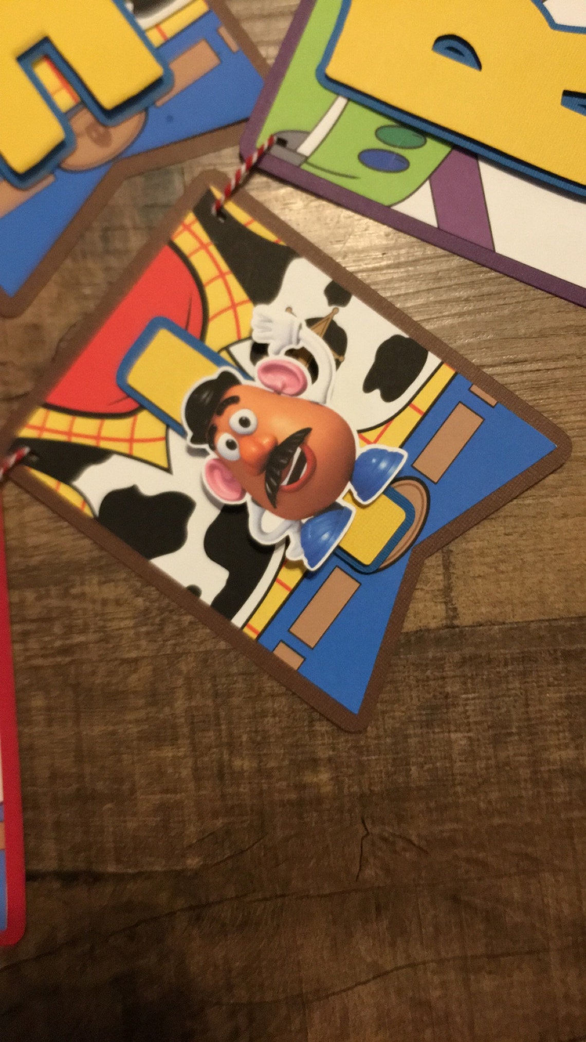 Toy Story Happy Birthday Banner - Etsy