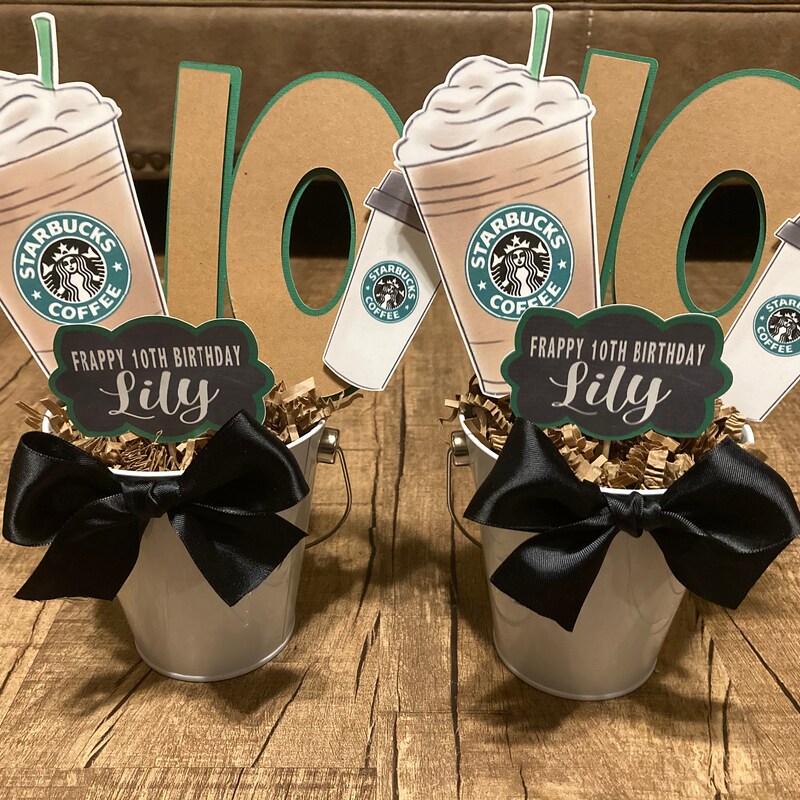Starbucks Party Decor - Etsy