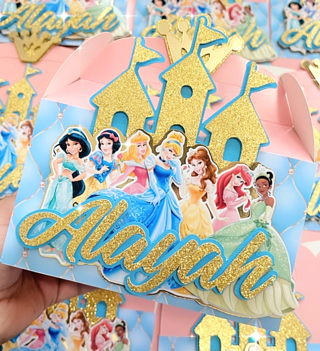Princess Favor Boxes Disney Princess Favor Boxes Disney Princesses ...