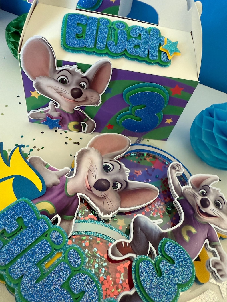 Chuck E Cheese’s Decor, Chuck E Cheese Party, Chuck E Cheese Birthday ...