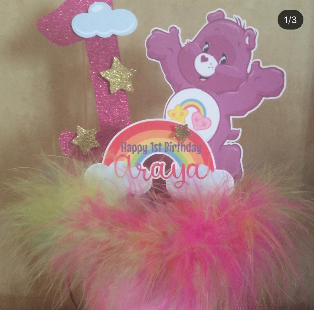 Care Bear Centerpiece - Etsy