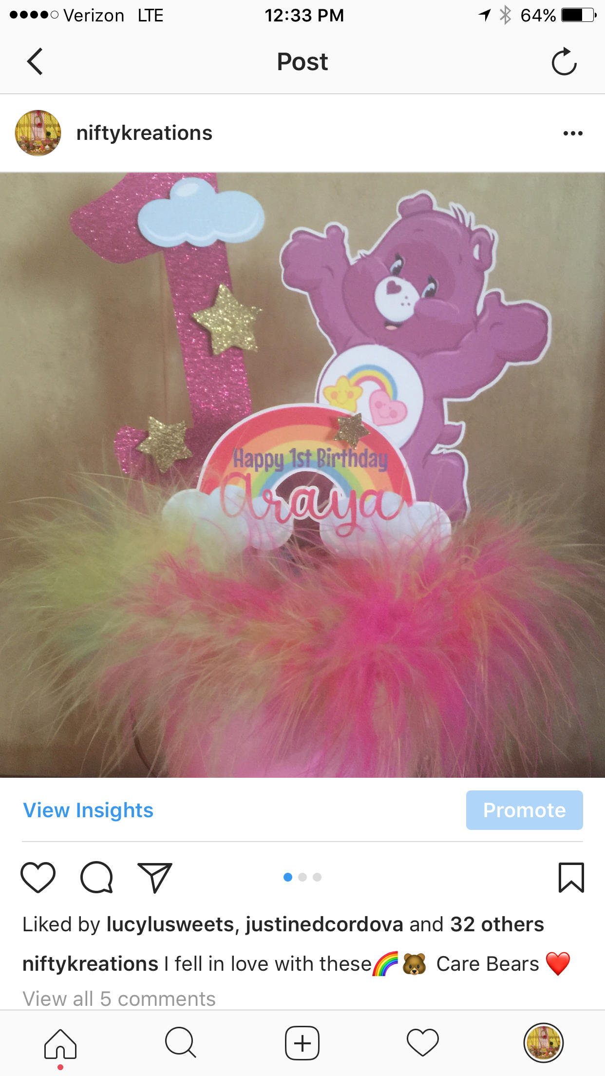 Care Bear Centerpieces - Etsy