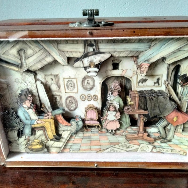 Vintage Shadow Box - Etsy