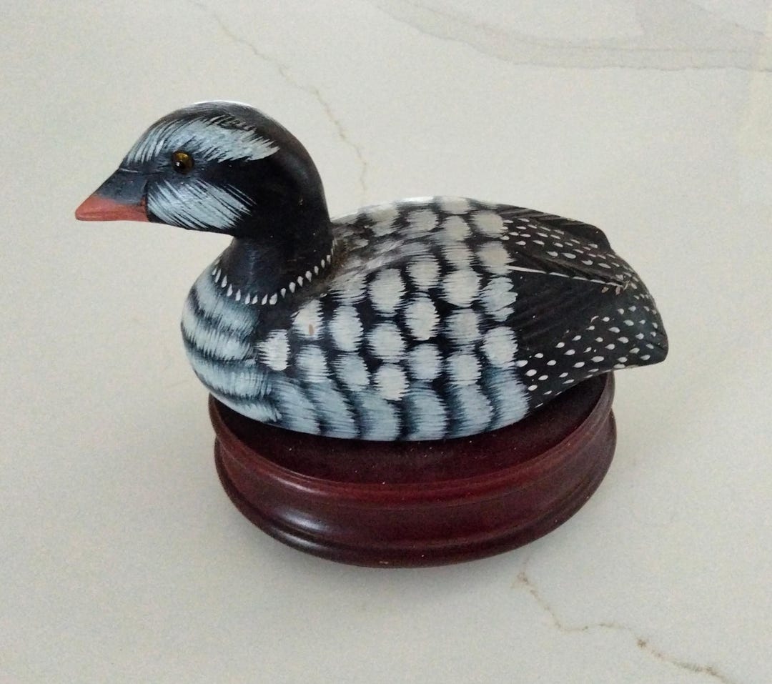 Vintage Duck Music Box - Etsy