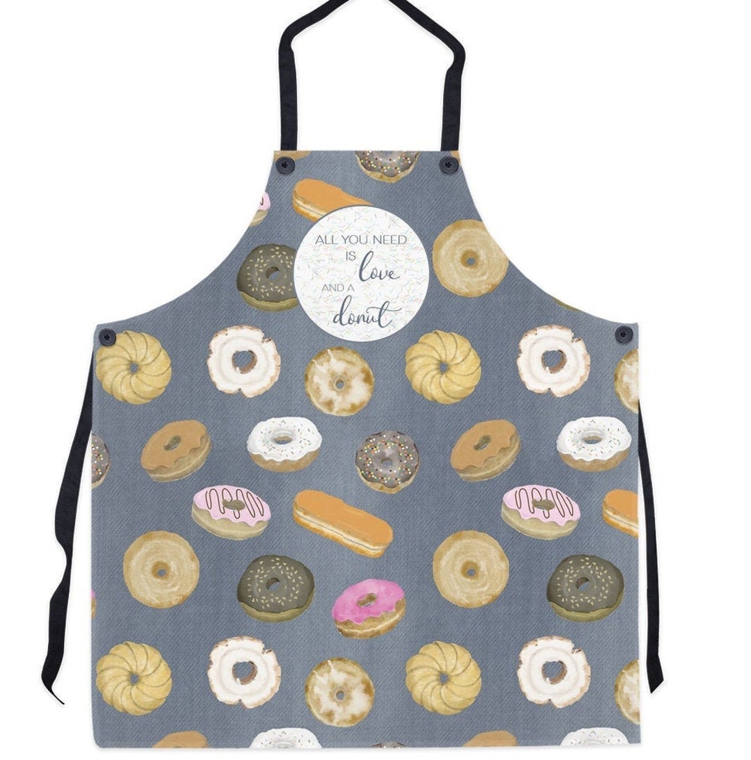 Donut Love Apron * You Deserve a Donut * FREE SHIPPING! * Personalized ...
