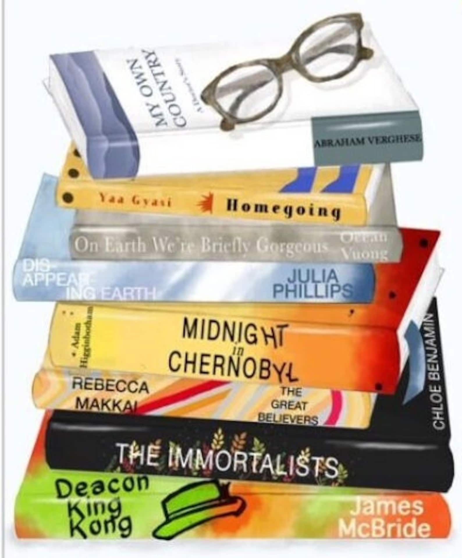 For the Love of Books Art Print PERSONALIZED W/your 8 - Etsy