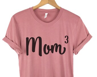 Mom3 shirt | Etsy