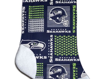 Seattle Seahawks Handmade Christmas Stocking - Etsy