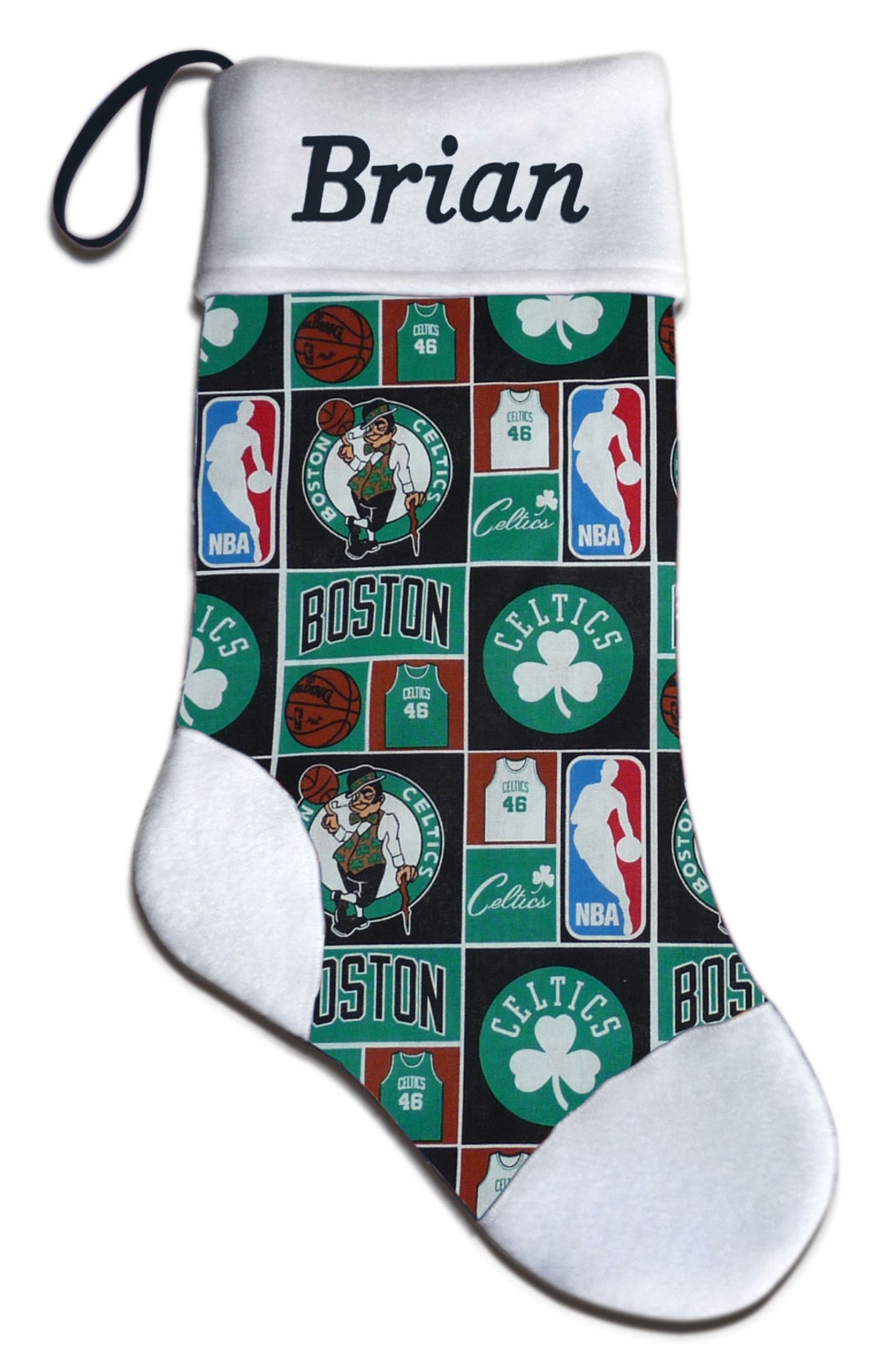 NEW Personalized NBA Boston Celtics Massachusetts Basketball Christmas ...