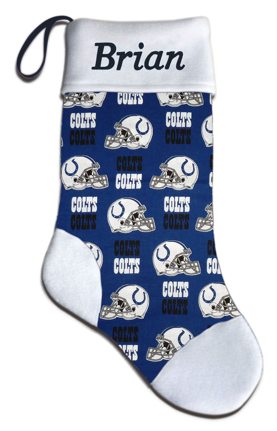 Personalized NFL Indianapolis Colts Football Christmas Stocking ...