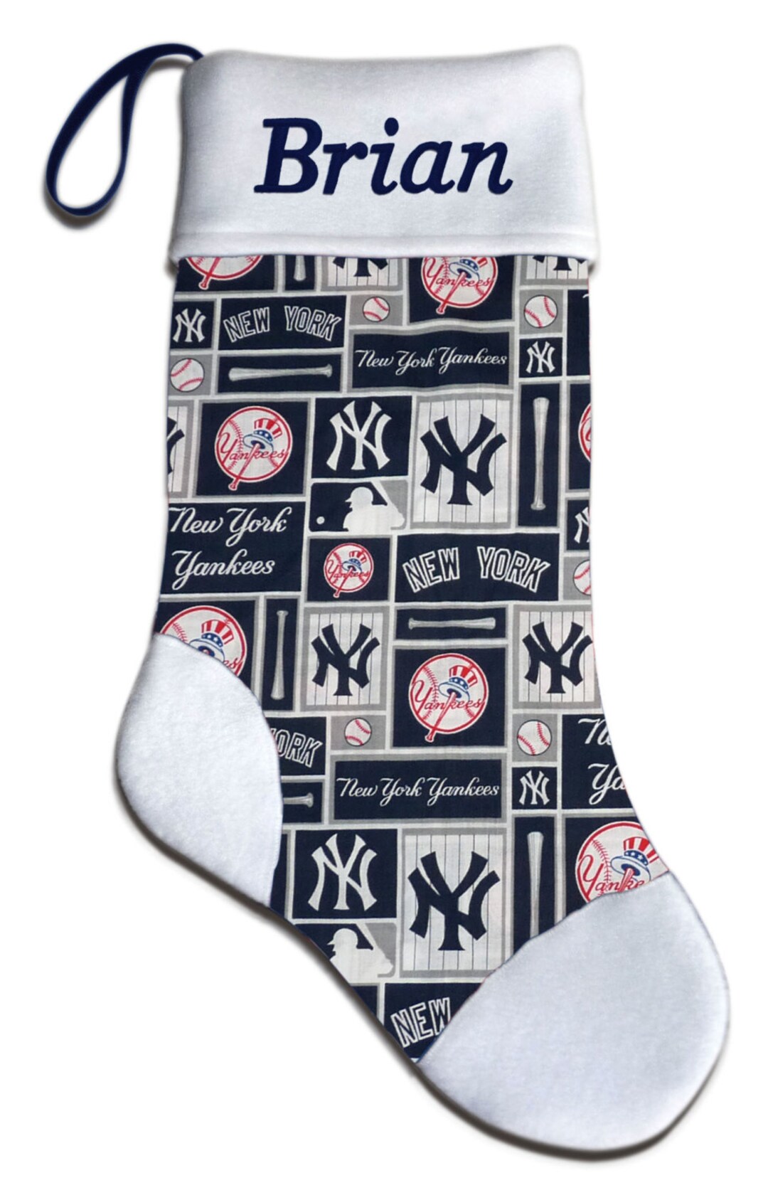 Personalized MLB NY New York Yankees Baseball Christmas Stocking ...