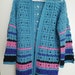 Crochet Cardigan Patternhummingbird Cardigan - Etsy