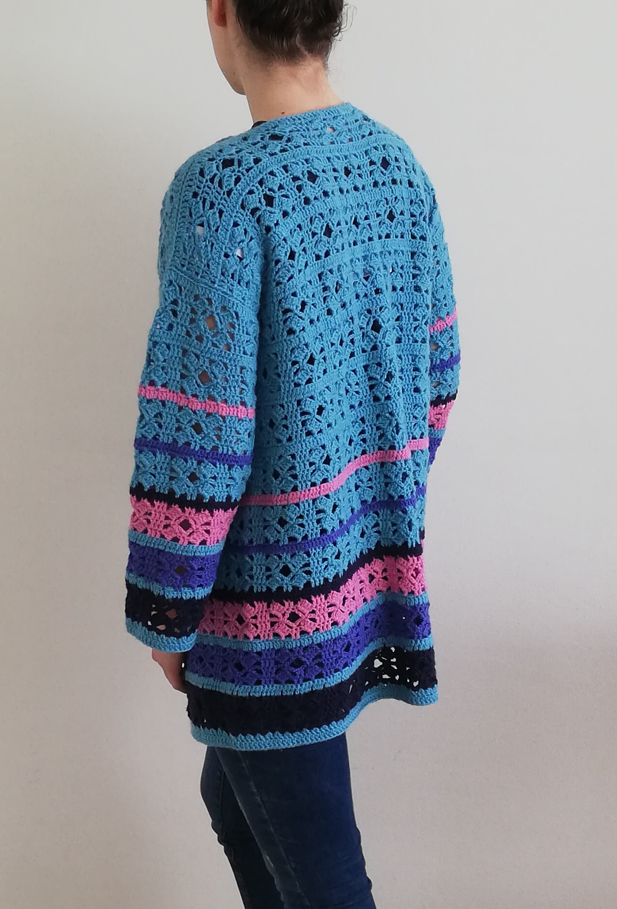 Crochet Cardigan Pattern,hummingbird Cardigan Pattern,oversized Crochet ...