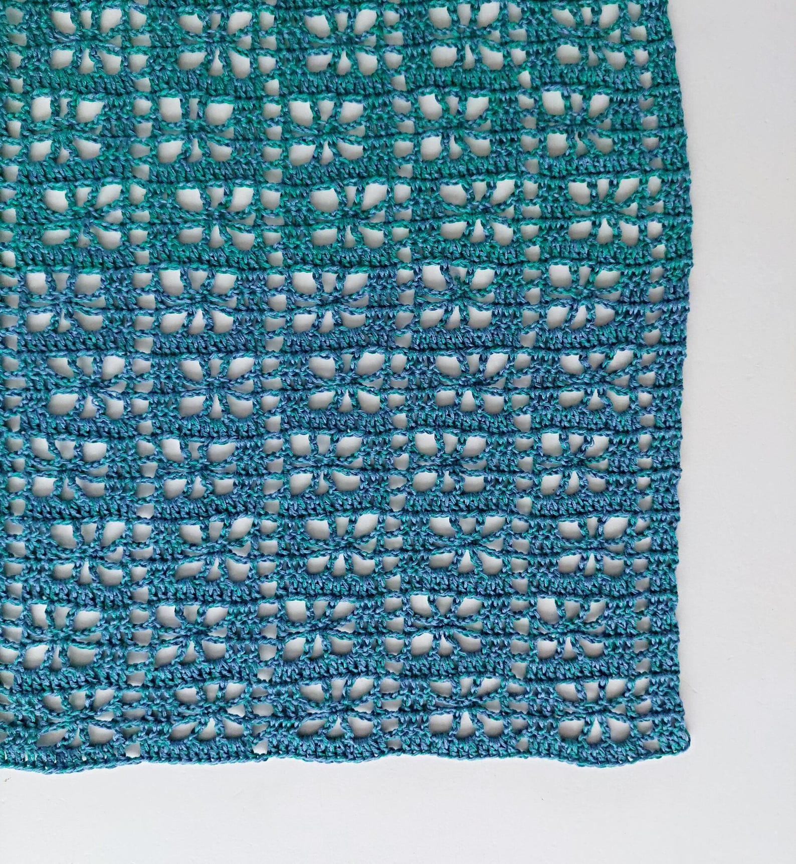 Crochet Shawl Pattern / Filet Crochet Wrap Pattern / Crochet Scarf ...