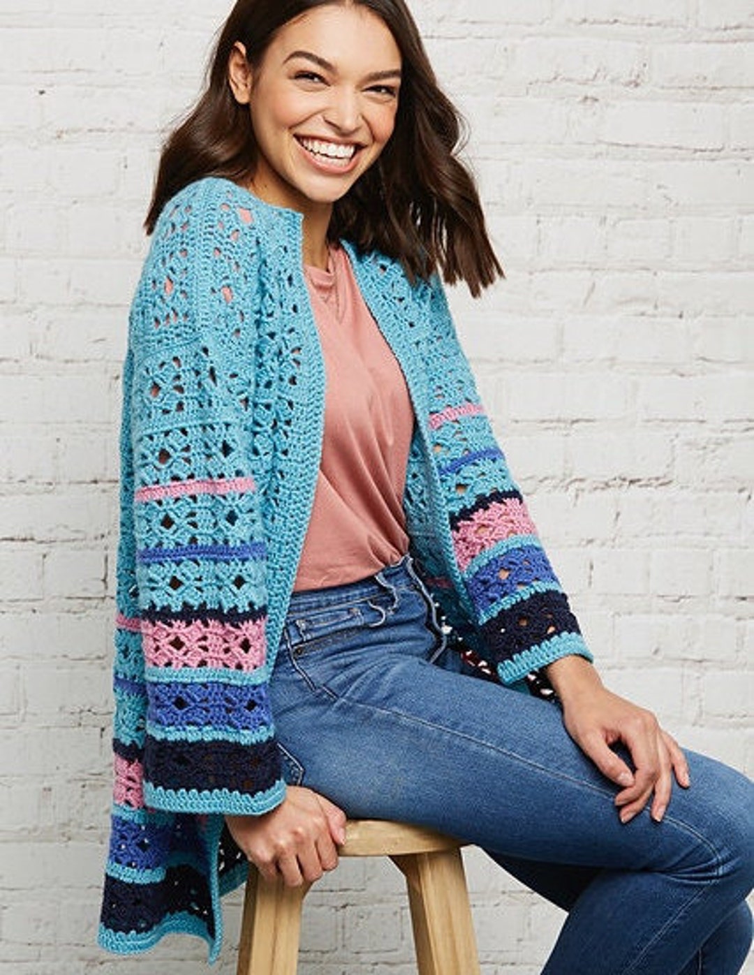 Crochet Cardigan Pattern,hummingbird Cardigan Pattern,oversized Crochet ...