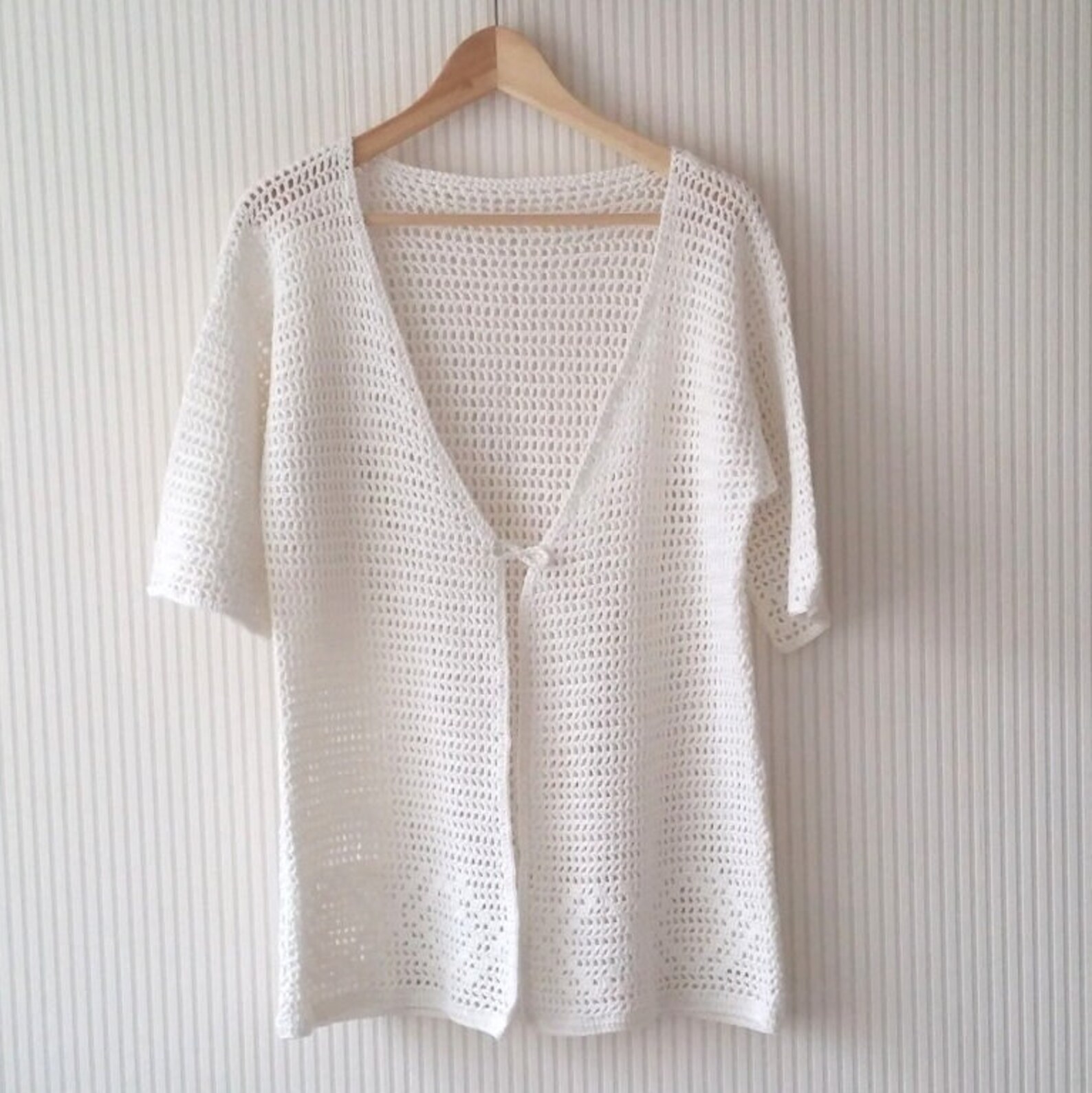 Crochet Jacket Pattern US Terms, Summer Vest “lily”, Crochet Jacket ...