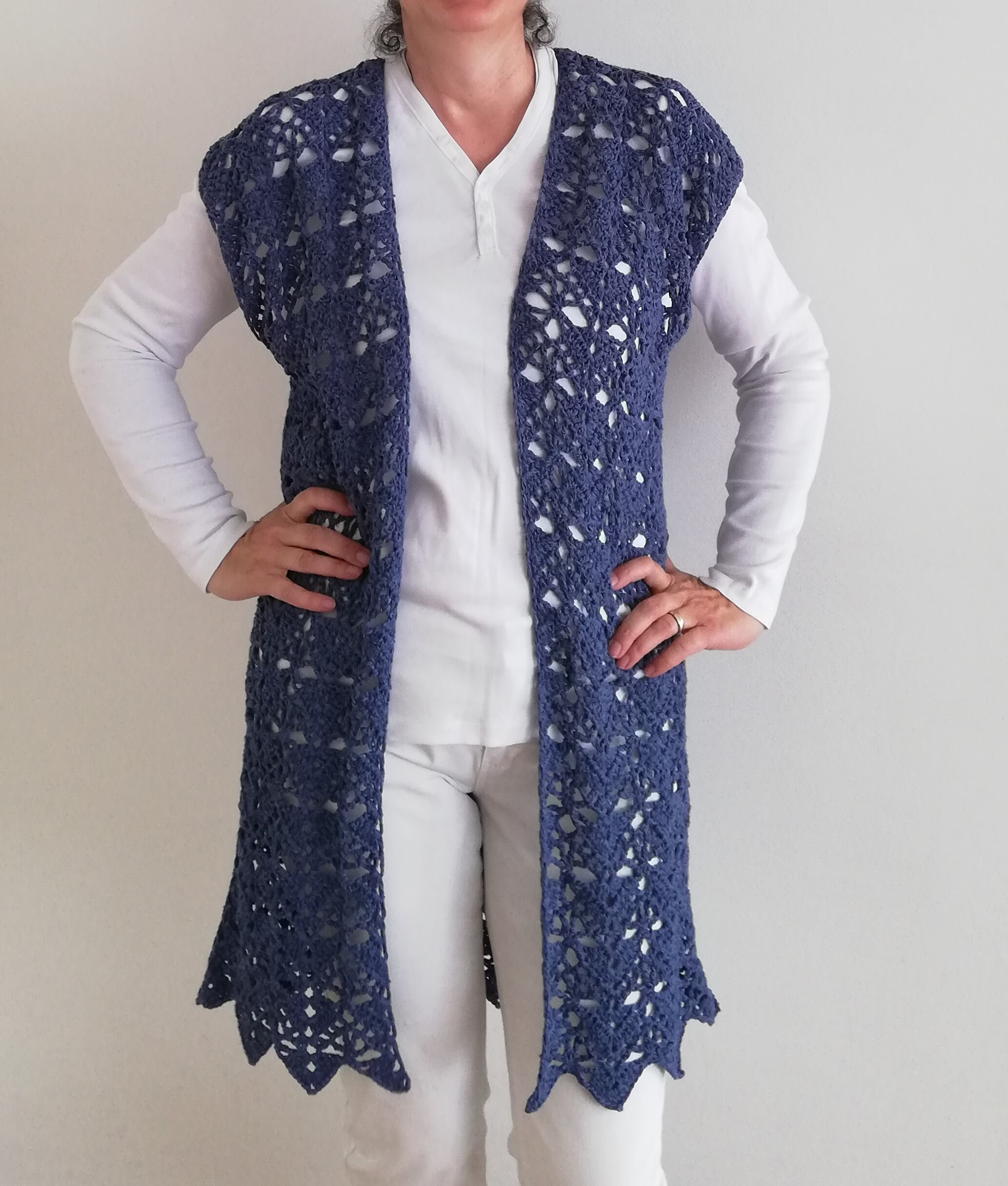 Crochet Pattern / Long Crochet Duster Cardigan / Lace Crochet | Etsy