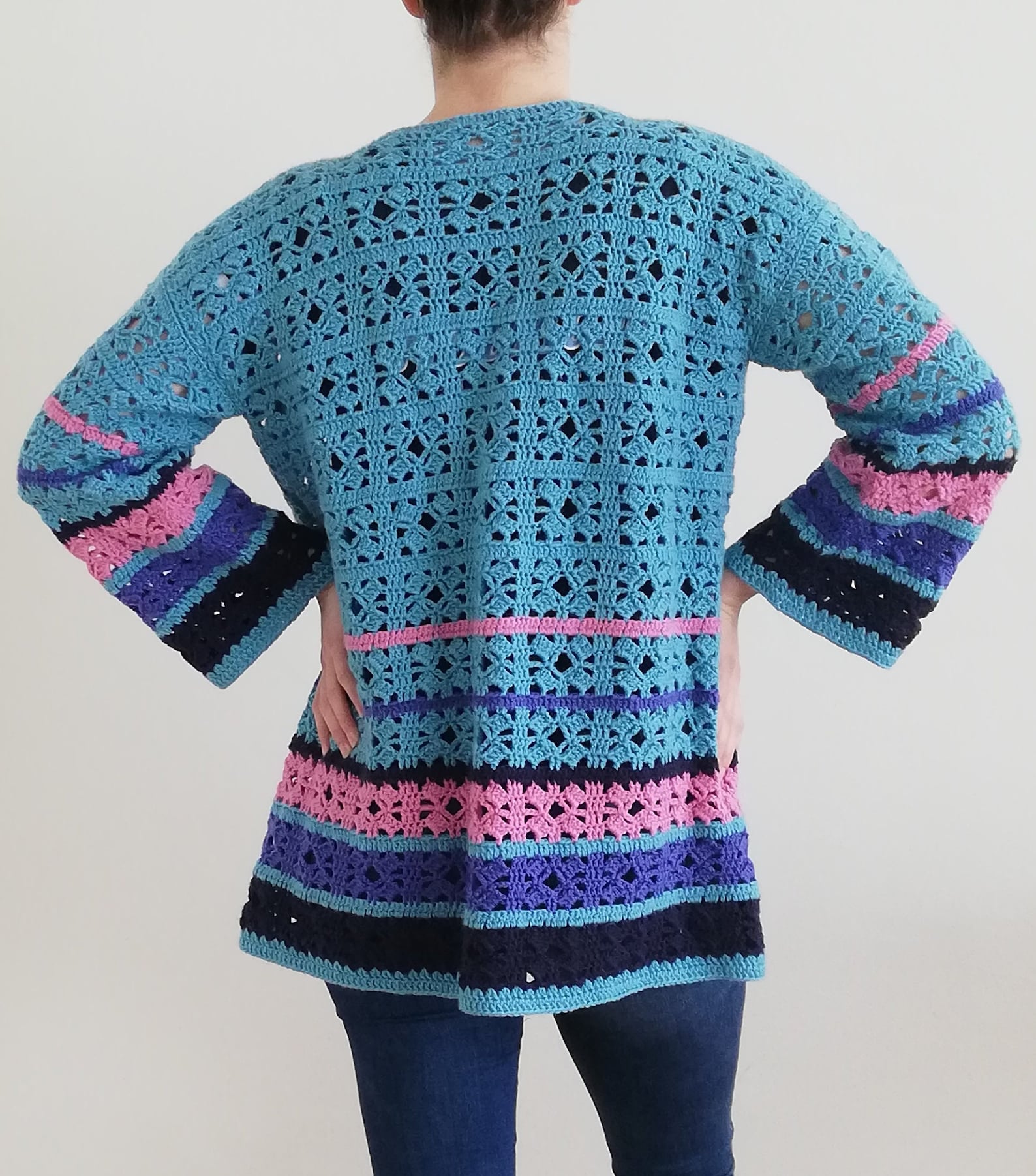 Crochet Cardigan Pattern,hummingbird Cardigan Pattern,oversized Crochet ...