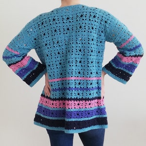 Crochet Cardigan Pattern,hummingbird Cardigan Pattern,oversized Crochet ...