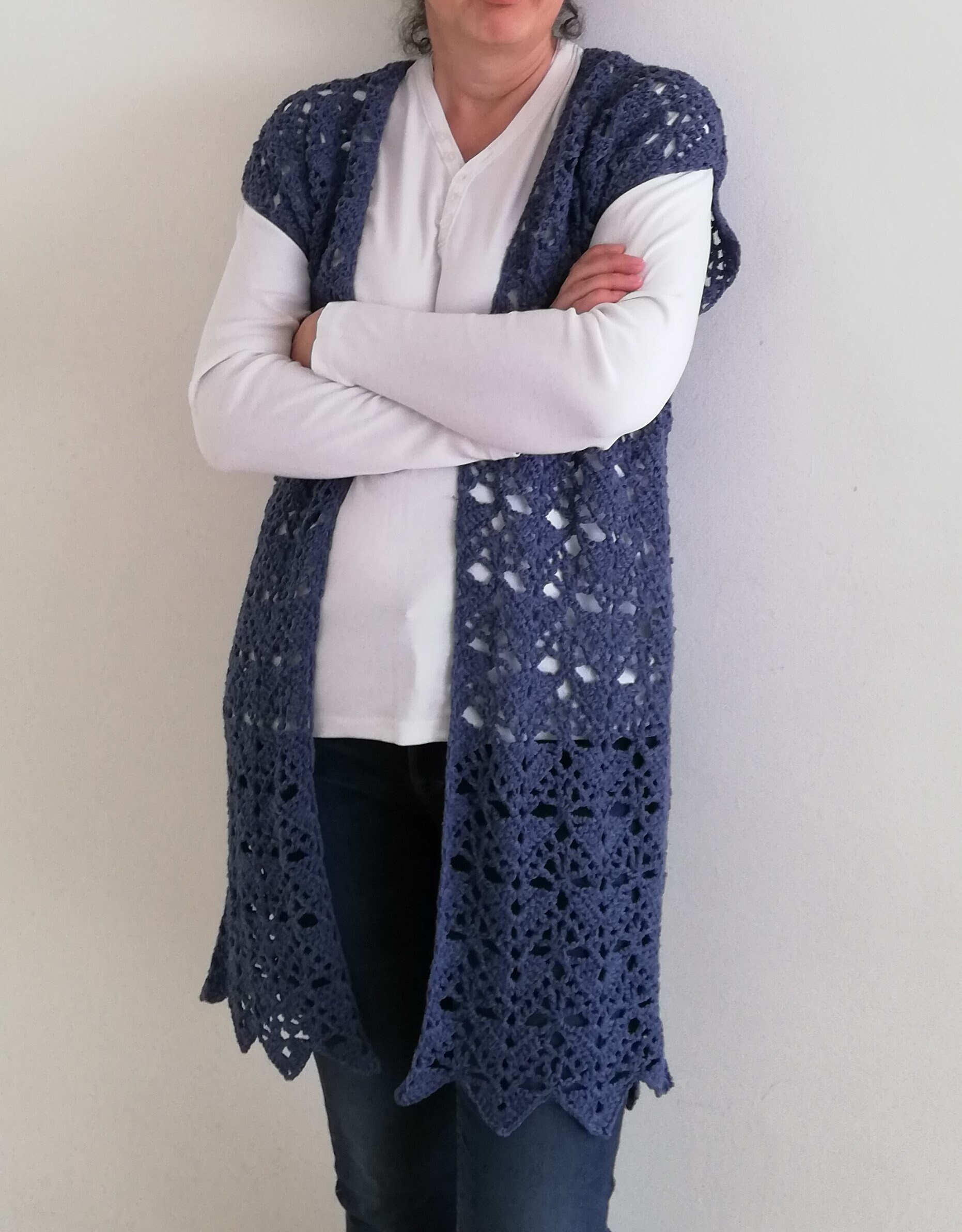 Crochet Pattern / Long Crochet Duster Cardigan / Lace Crochet Summer ...