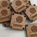 CUSTOM Square Tags-qty 15-0.75x0.75-custom Tags-wood Tags - Etsy