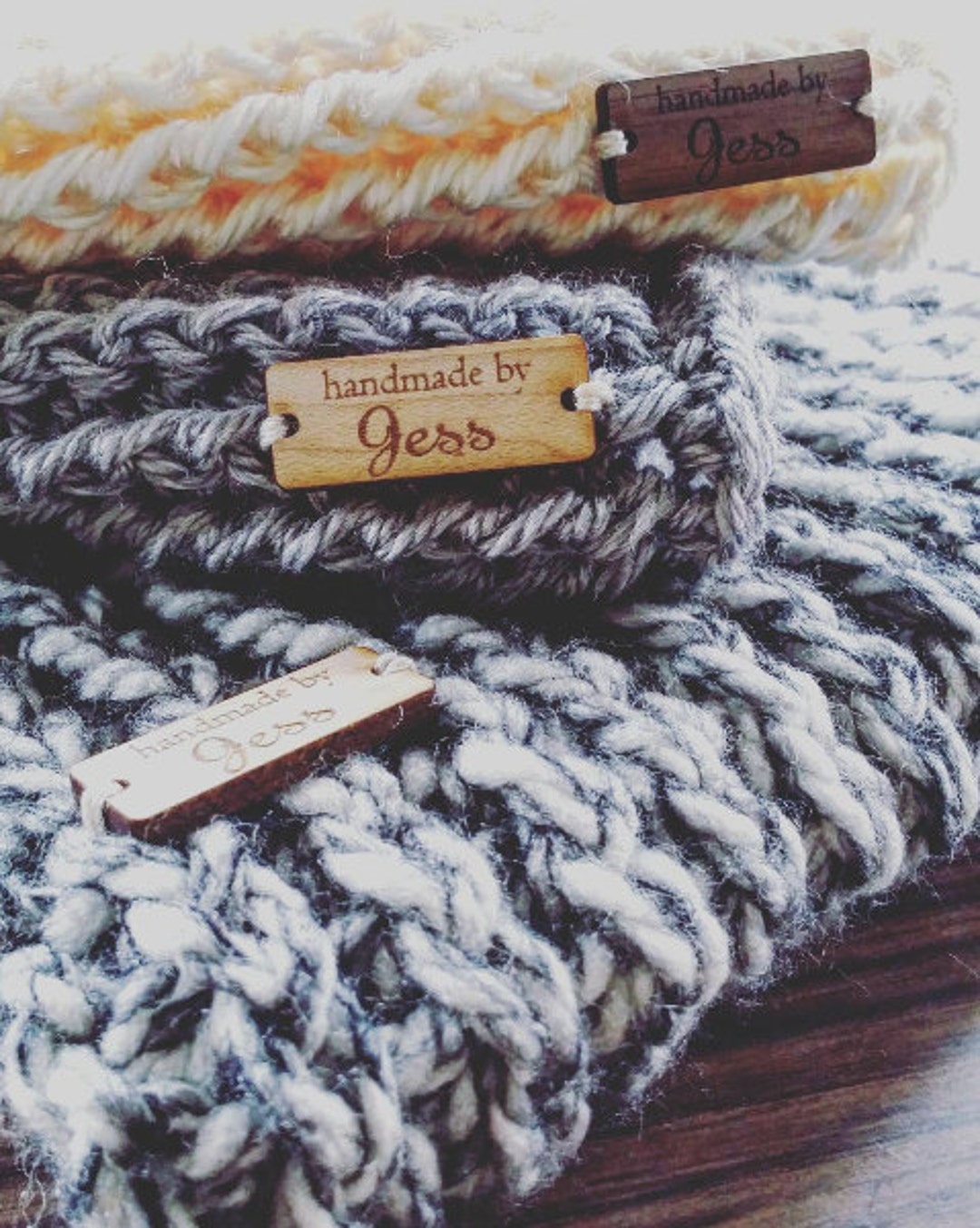 SOLID WOOD Tags, 25 Custom Tags, Logo Tag, Wood Custom Tag ...