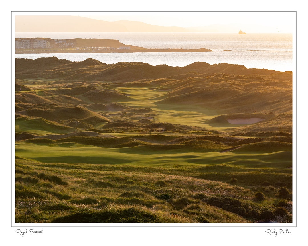 Royal Portrush Golf Course, Northern Ireland, Irish Landscape Print ...