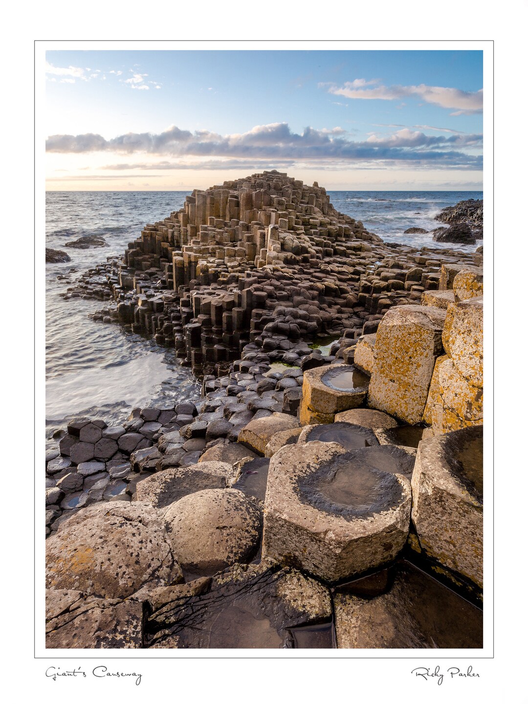 Giants Causeway, Northern Ireland, Irish Landscape Print, National ...