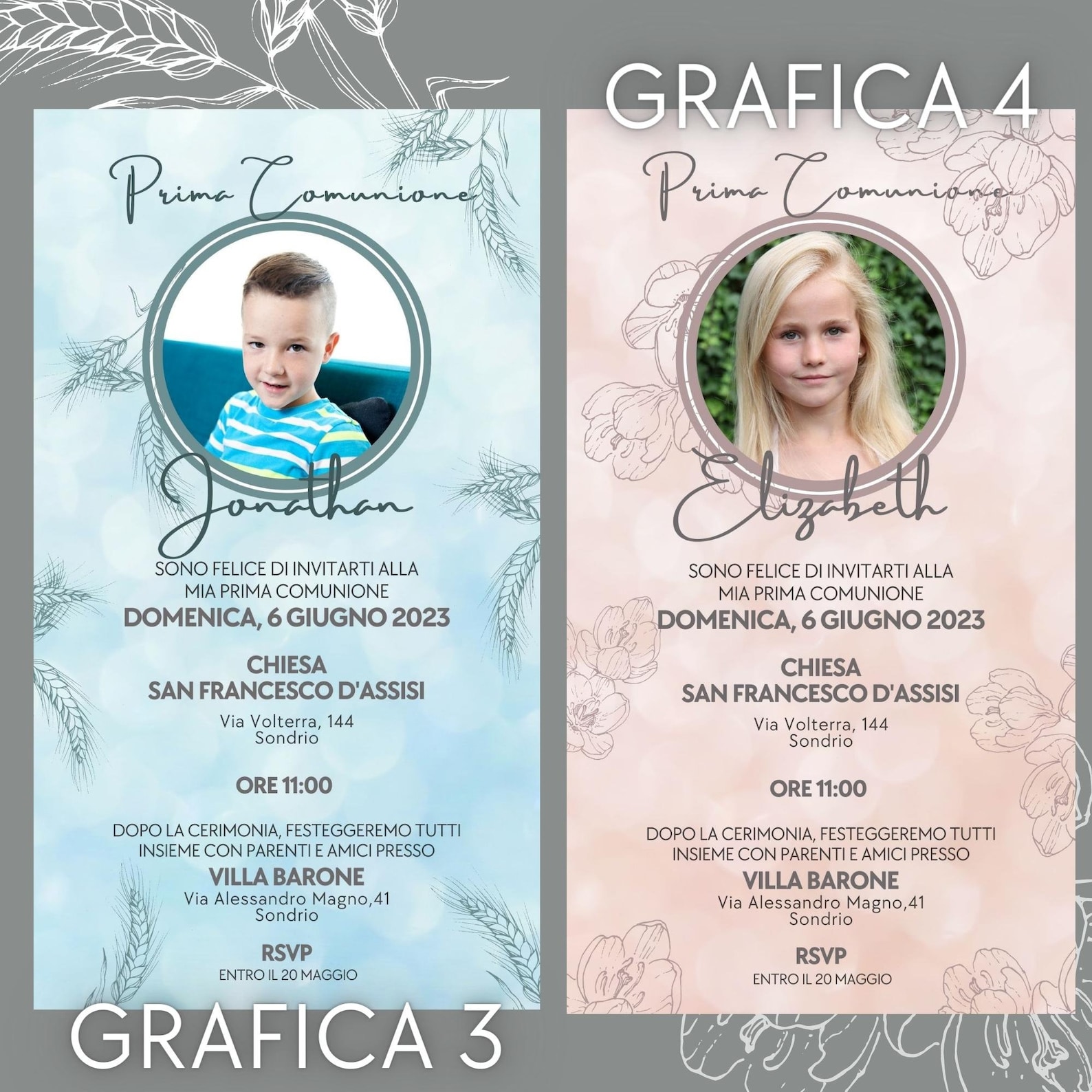 INVITO DIGITALE COMUNIONE, whatsapp, email e tutti i canal social che ...